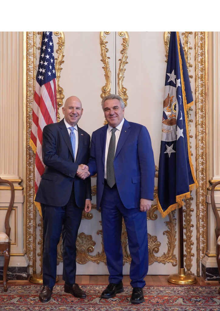 Lavoro. Il leader della Cisl Sbarra ha incontrato a Roma l’Ambasciatore ...